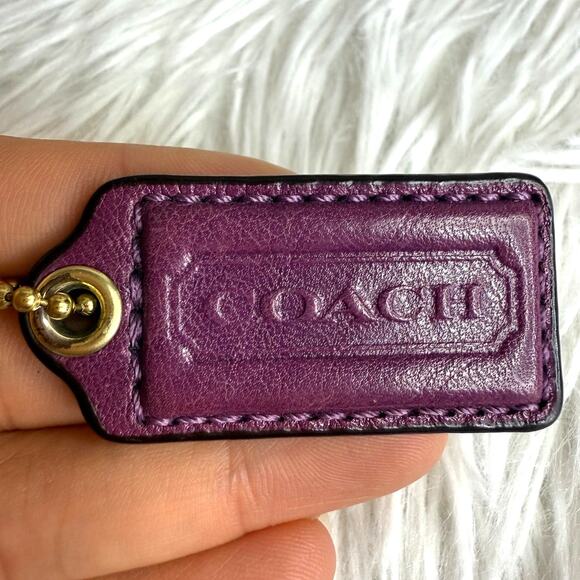 Coach | Bags | 5 Coach Fob Bag Charm Hang Tag Hangtag | Poshmark